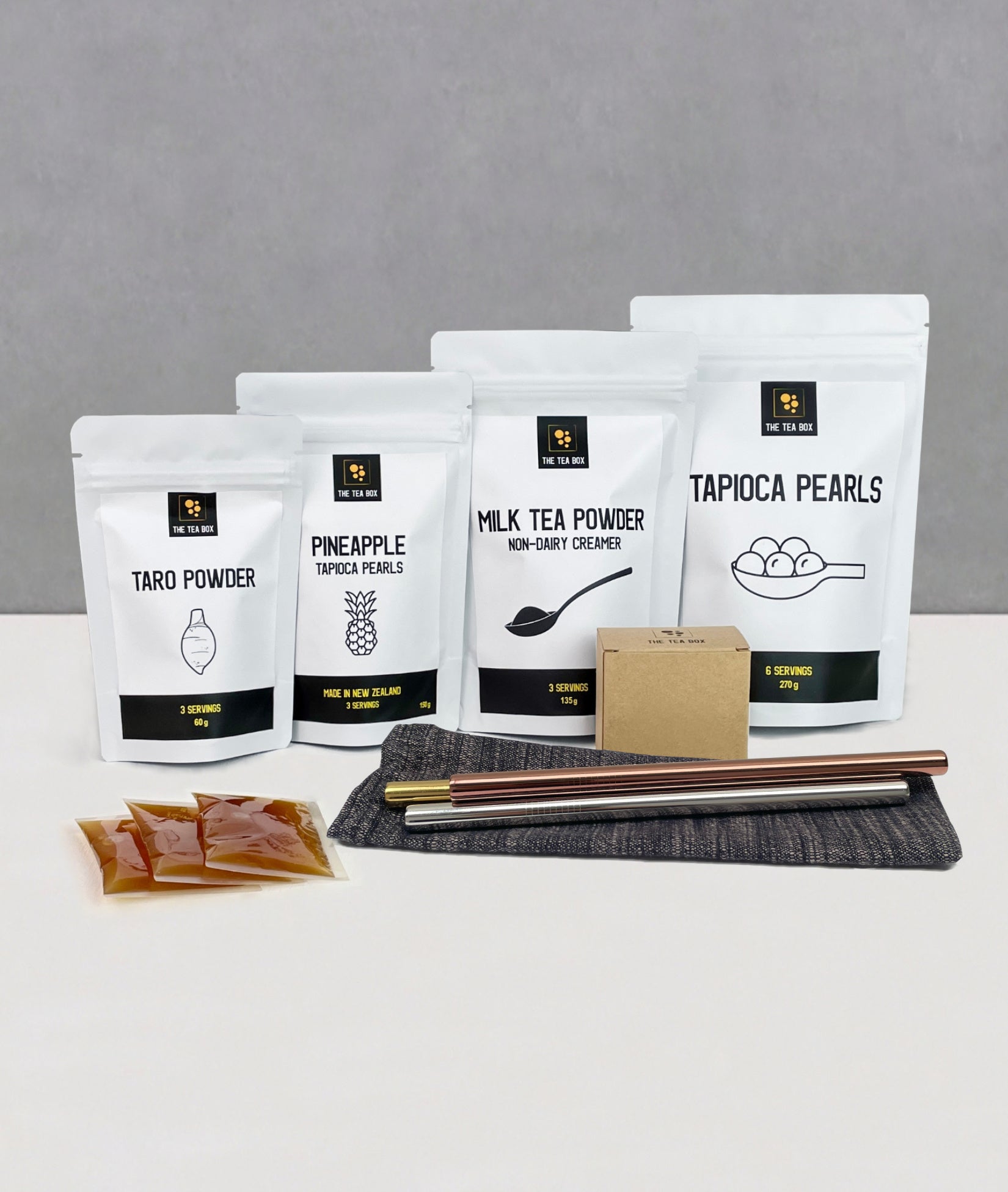 9 Pack Bubble Tea Starter Kit | The Tea Box