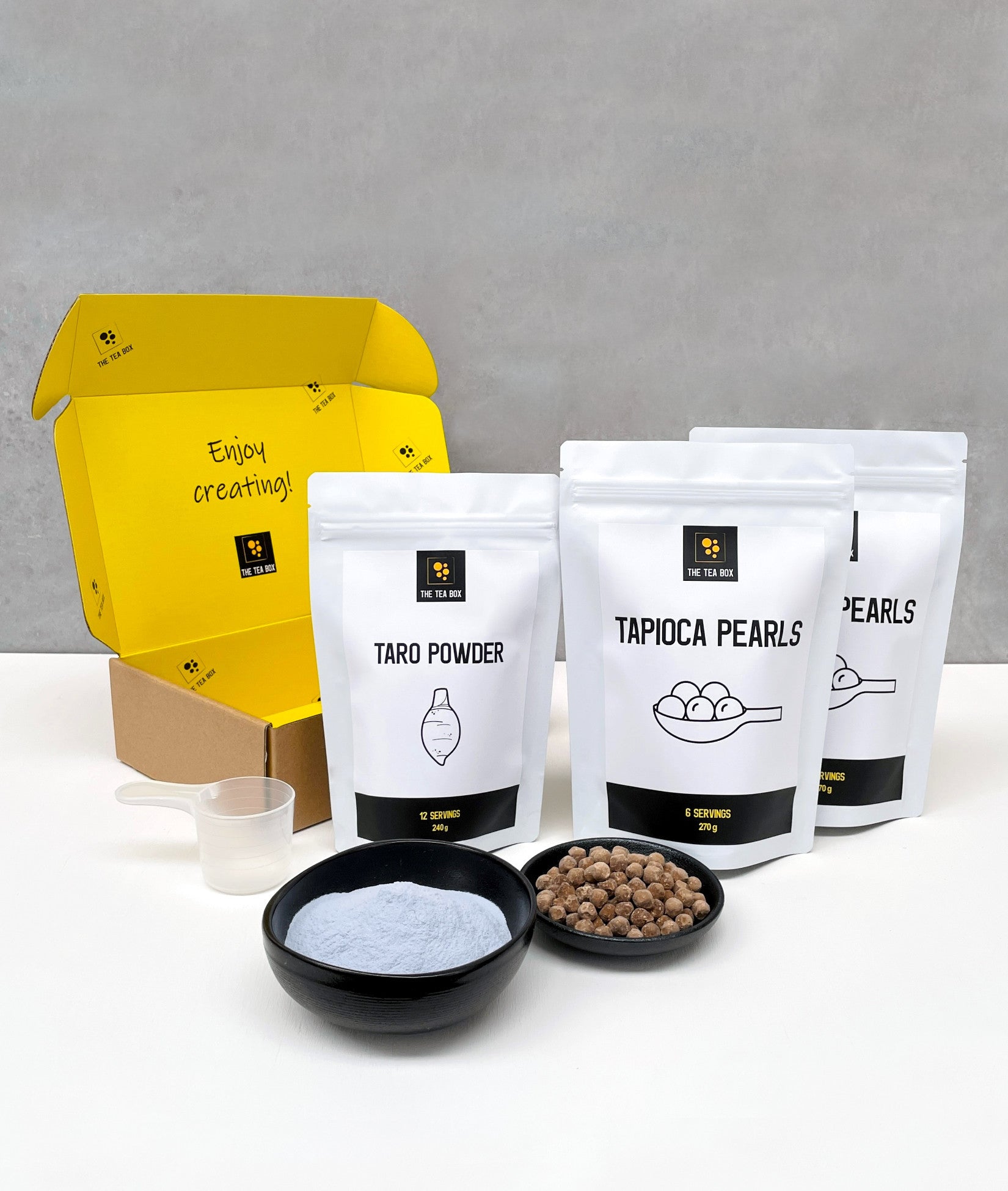 Taro Bubble Tea Kit | The Tea Box